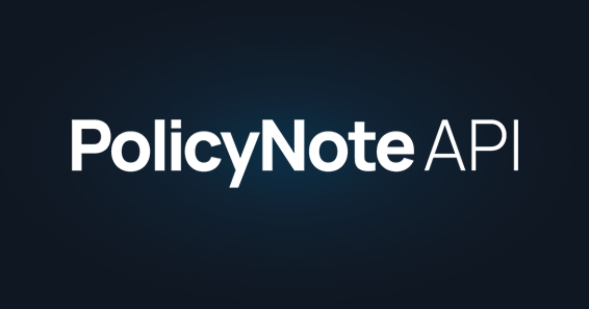 Get Started with PolicyNote API | FiscalNote