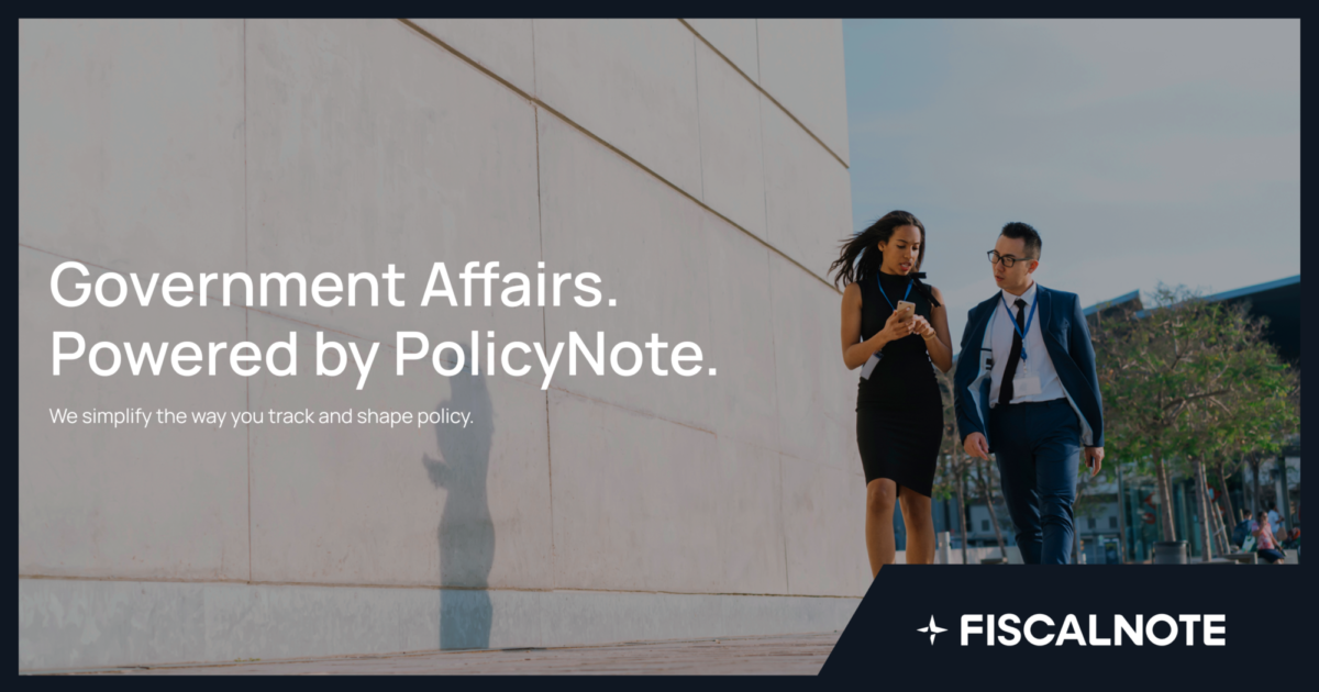 Global Policy Tracking Software | PolicyNote by FiscalNote