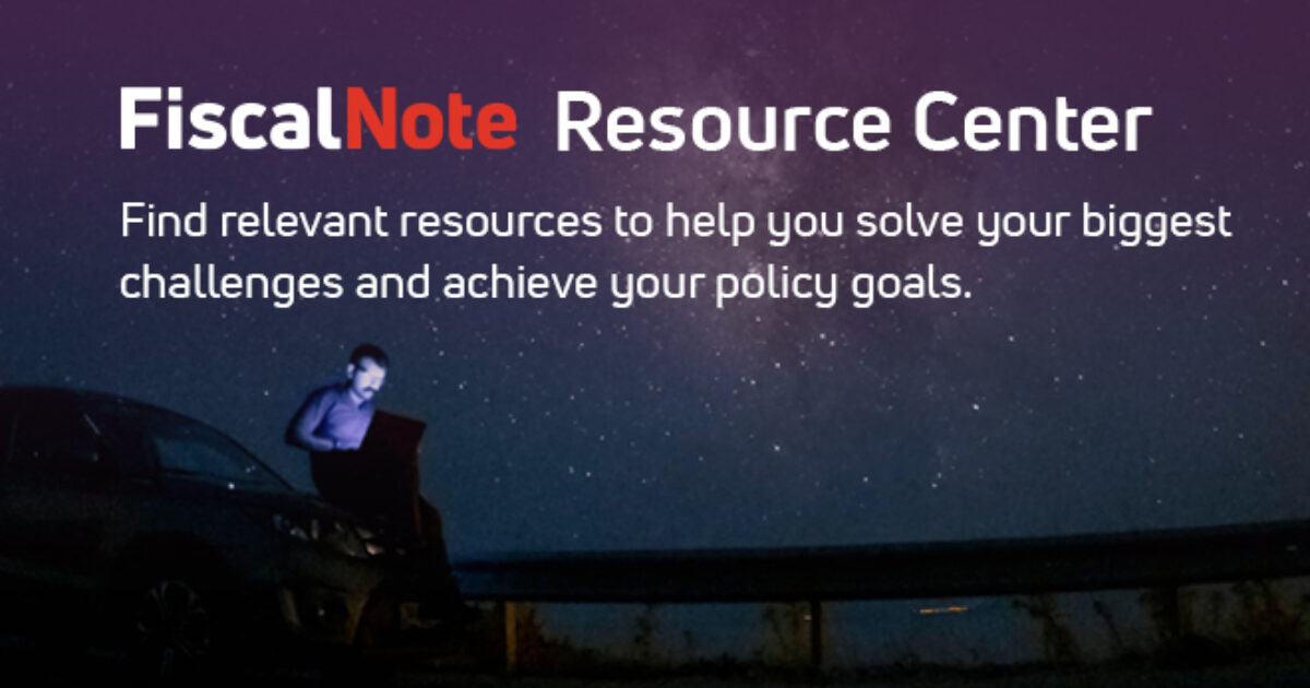 FiscalNote Resources & Best Practices | FiscalNote