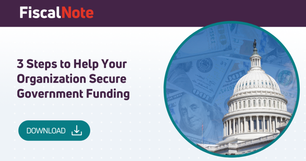 3 Steps to Help Your Organization Secure Government… | FiscalNote