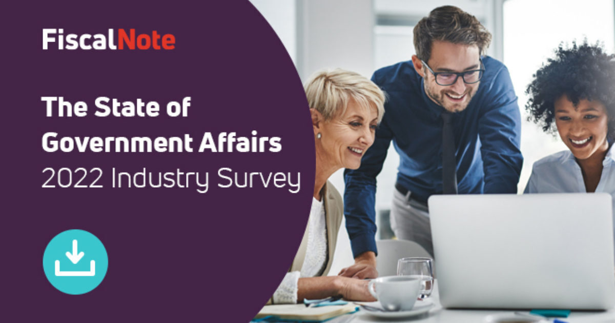 FiscalNote Releases Third Annual ‘State of Government… | FiscalNote
