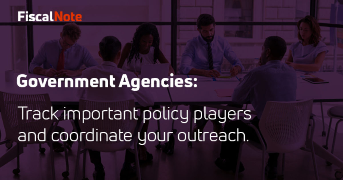 Regulation & Policy Tracking for Government Agencies |… | FiscalNote