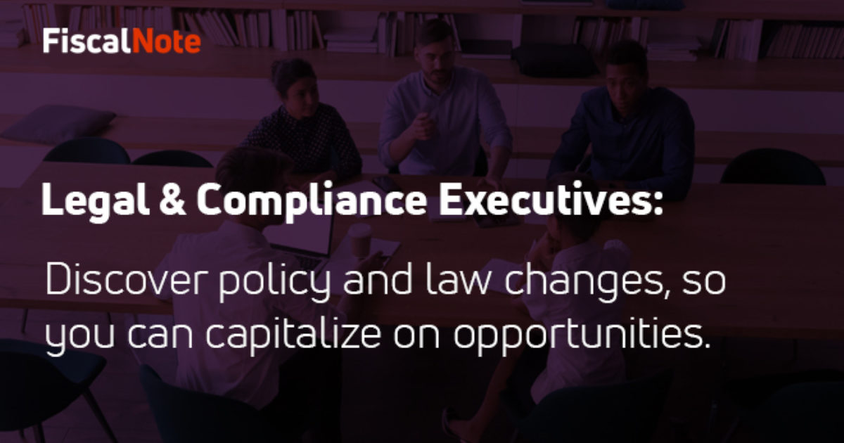 Legal & Compliance Executives | FiscalNote